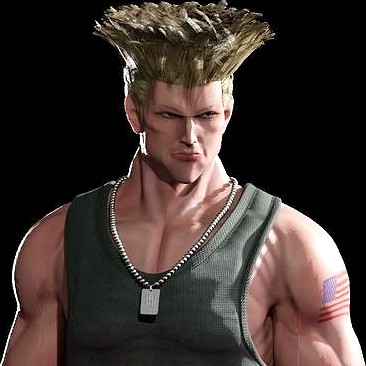 Realistic Street Fighter Guile Model 3d