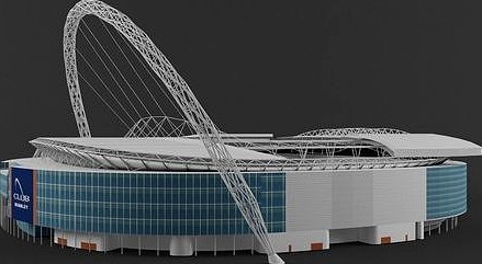 Wembley Stadium 3d model
