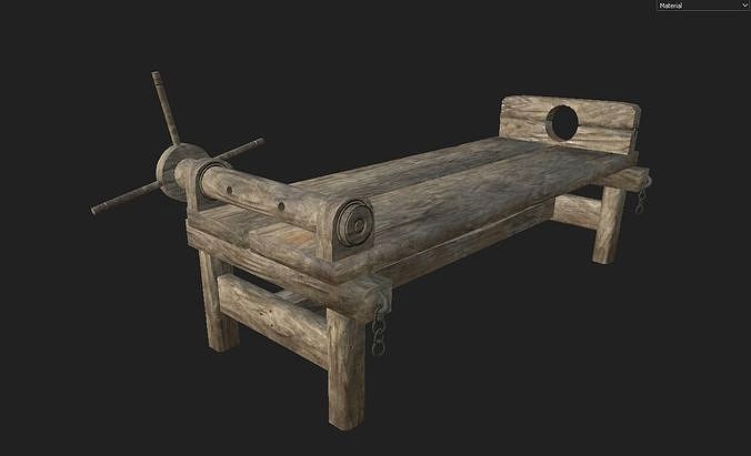 Medieval Rack 3d model