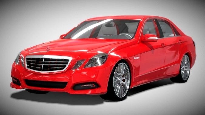 3D Model Mercedes-Benz AMG E-Class