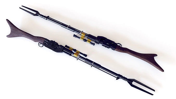 Star Wars The Mandalorian - Amban Phase-Pulse Blaster 3d model