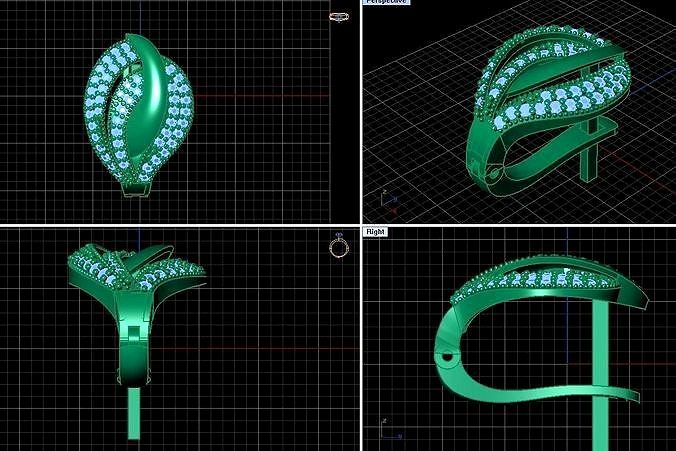 Women Earring | 3D model