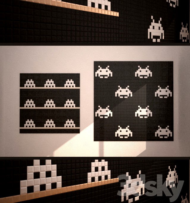 Space Invader 3d model