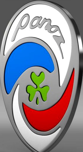 Panoz logo 3D Model