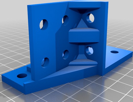 Ender 3 frame brace gantry mounts 3d model