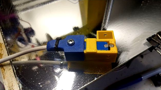 low cost hall based Filament Width Sensor V2 3d model