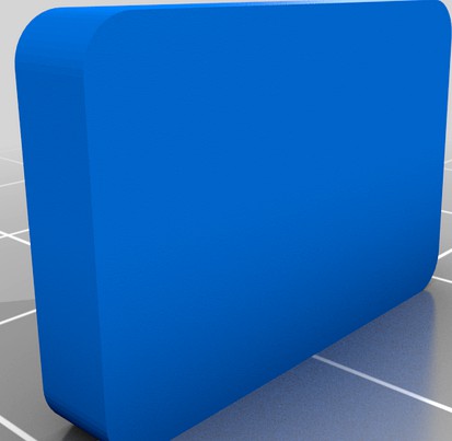 AmazonBasics keyboard button blocker 3d model