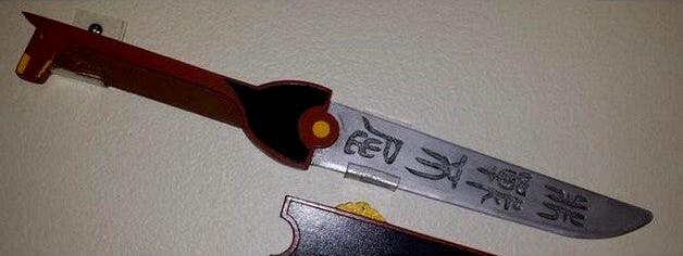 Zuko's pearl dagger 3d model