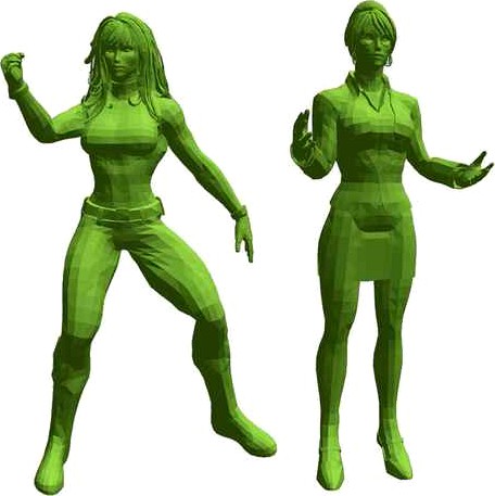 She Hulk 3d model