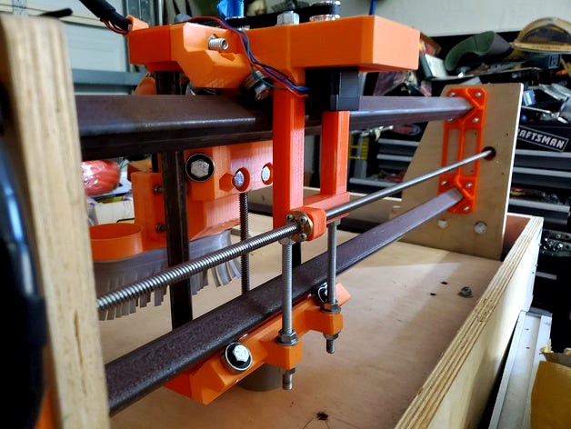 Leon CNC adapted to US materials 3d model