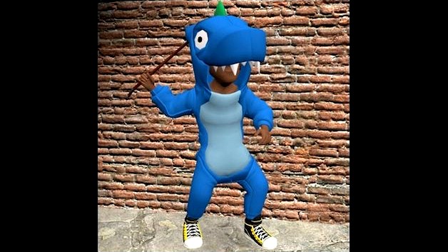 Basically's Dino Suit *Gang Beasts Inspired* 3d model