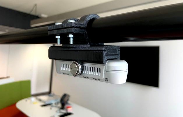 Intel Realsense D415 Camera Mount 3d model