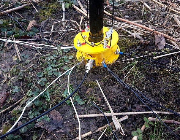 Multiband Fan Vertical Antenna Kit 3d model