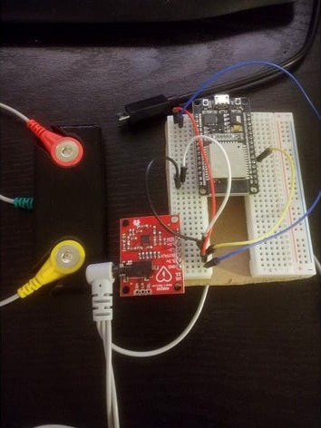 1-Lead EKG Monitor 3d model