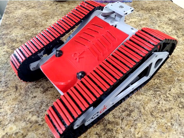 RC Tank Track - Fully Printable Joint 3d model