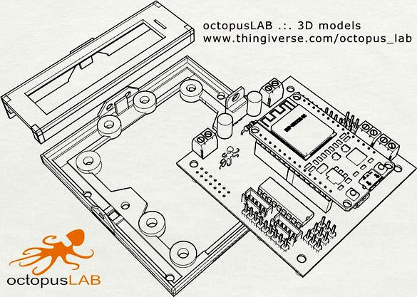 octopusLAB set - 2020 3d model