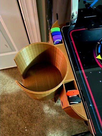 Atgames Legends Ultimate arcade cabinet drink holder modified 3d model