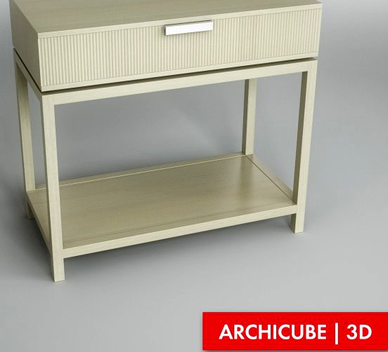 Console table 3D Model