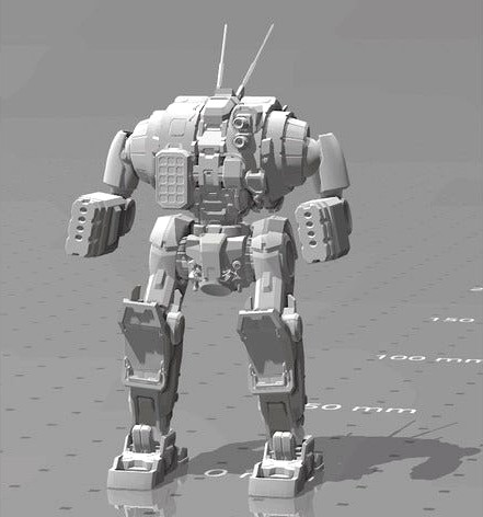 Battletech Ostwar v2 3d model