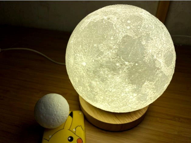 NASA CGI Moon Kit 2019 Moon Lamp 3d model