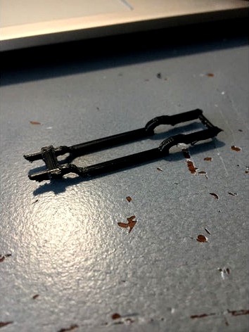 HO Scale Auto Frame Load 3d model