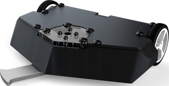 150g Horizontal Spinner Battlebot 3d model