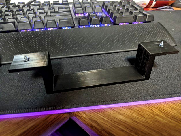 FOSI DAC-Q4 Under Desk Mount 3d model