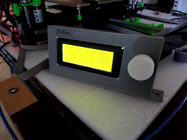 Case LCD2004 for 2020 profile 3d model