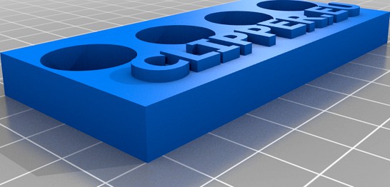 Clipper Lighter stand 3d model