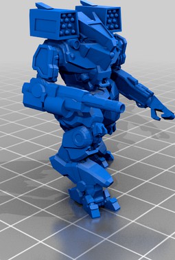 Battletech Clan Warwolf 6mm Scale (UPDATE2) 3d model