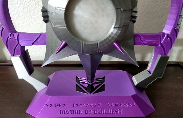 Decepticon Matrix of Conquest Stand 3d model