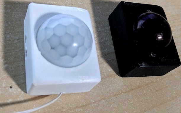 HC-SR501 PIR Sensor Compact Enclosure 3d model