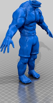 Nomu bnha boku no hero academia 3d model