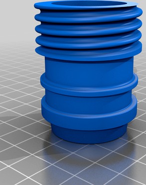 Adaptor for respiratory protection mask RD40 thread to Adflo (3M) hose ...