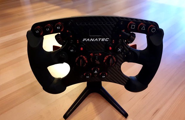 Fanatec Wheel Stand with Quick Release Mount 3d model