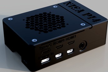 Raspberry Pi 4 Case 3d model