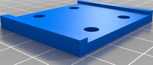 Billy Bookcase Connector Bracket 3d model