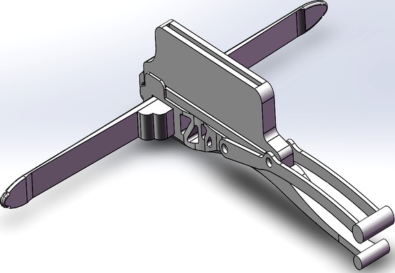 Chinese Zhuge Repeating cross bow 3d model