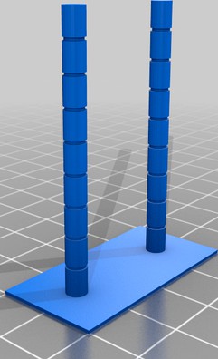 Faster calibration tower 3d model