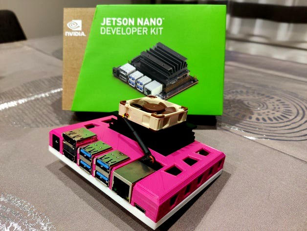 Nvidia Jetson Nano Compact Case 3d model