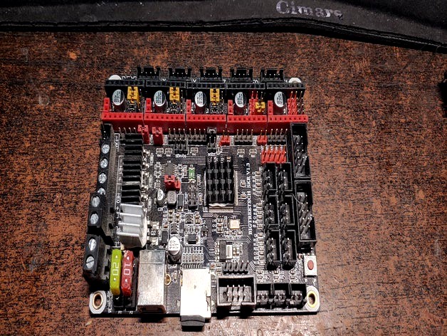 SKR 1.3 & MKS SGEN L Board Setup Tutorial with TMC2208 UART 3d model