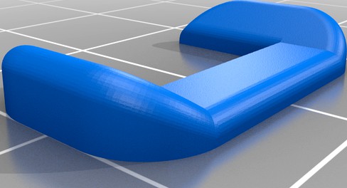 Lego Speed Champions Wheel Chock 3d model