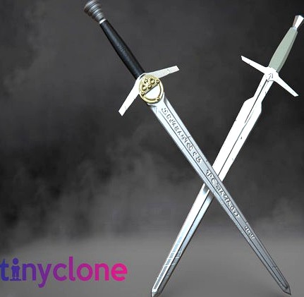 The Witcher Swords | Netflix | Henry Cavill 3d model