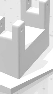 Rudder mount RC boat 3d model