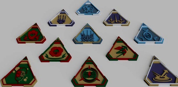 Apex Legends' Ultimate Icons (Ornaments) 3d model