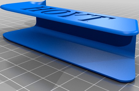 HOYT bow grip 3d model