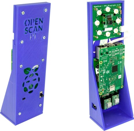 OpenScan - 3D Scanner - Raspberry Pi Shield model