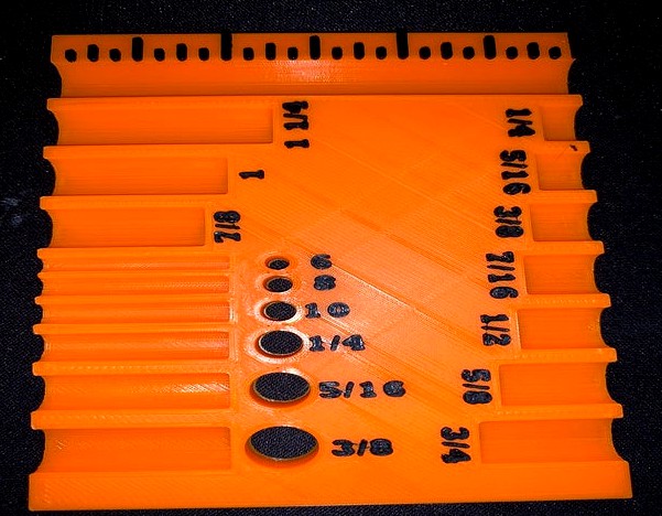 Screw Sorter for Standard American screw sizes 3d model