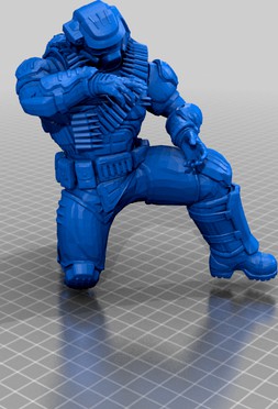 classic doom 3d model