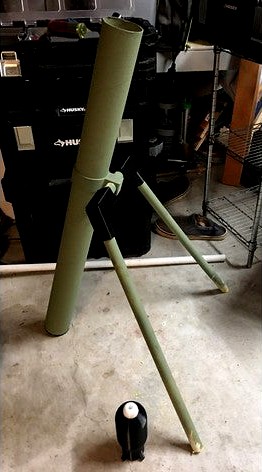 M01- Airsoft mortar 3d model